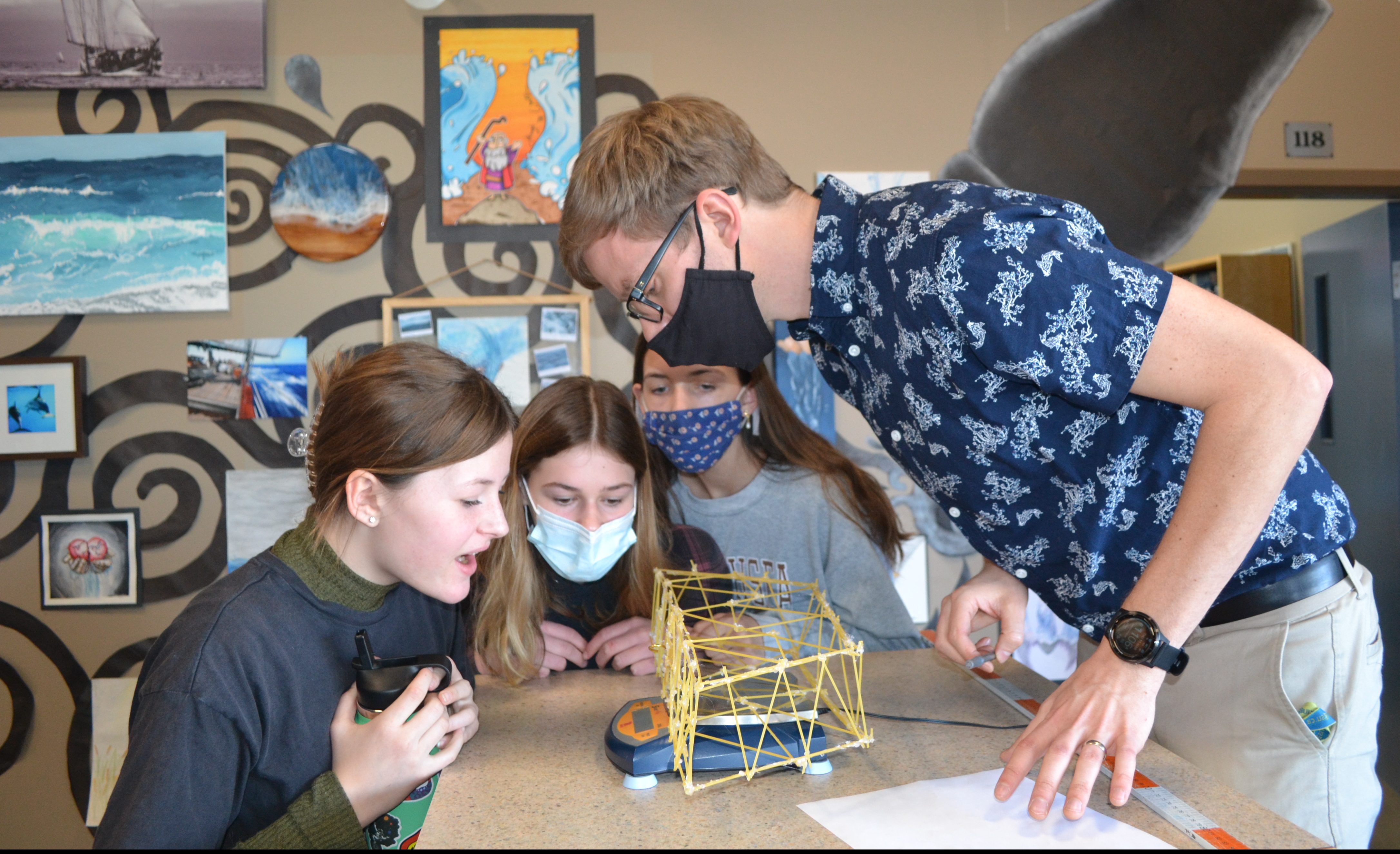 Spaghetti Bridge Building Contest - Vernon Christian School