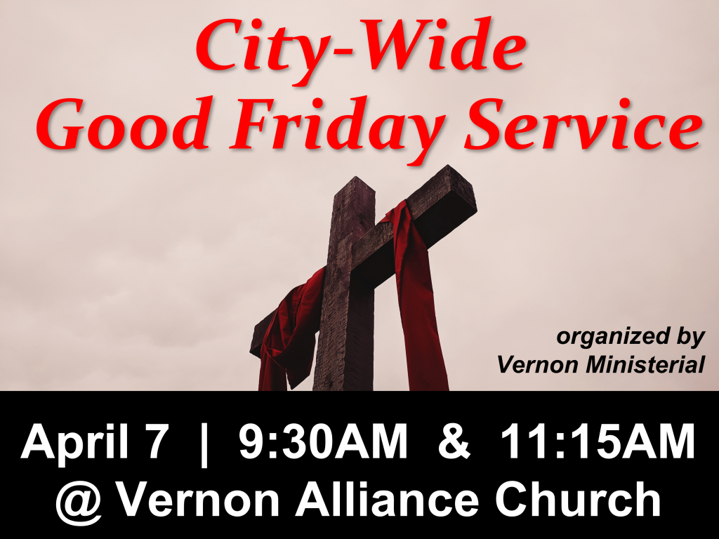 City Wide Good Friday Service led by our VCS student worship Team ...
