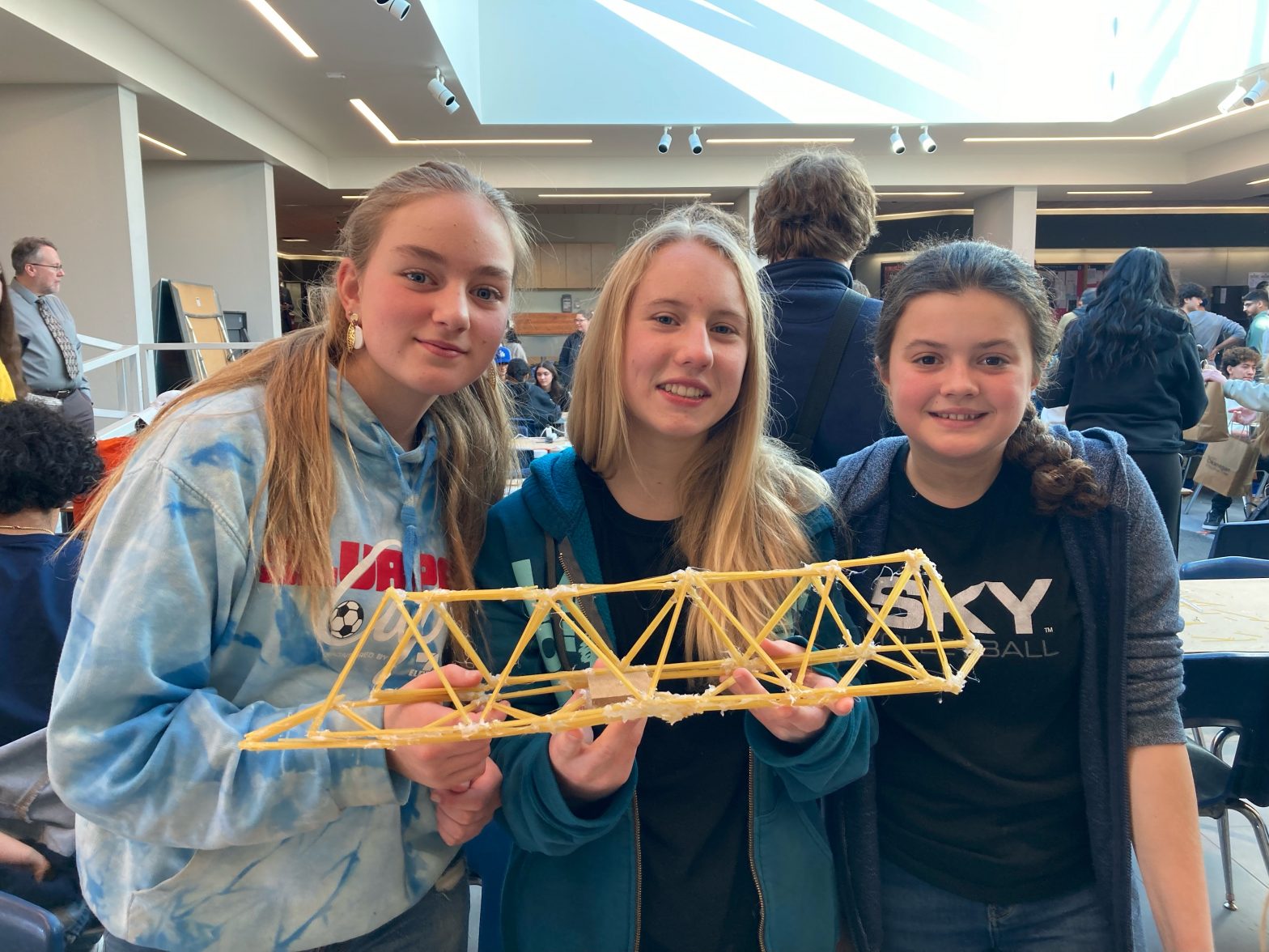 Spaghetti Bridge Building Competition VCS Gold Metal Finish - Vernon ...